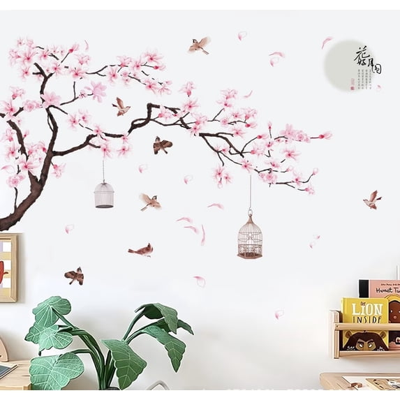 Watercolour Spring Floral Wall Decals，Boho Nursery FLORAL Flower ...