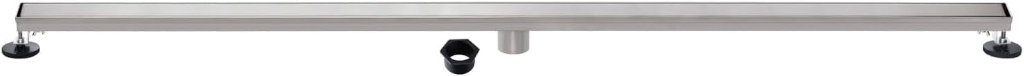 Watercourse 72” Stainless Linear Shower Drain with Reversible Tile ...