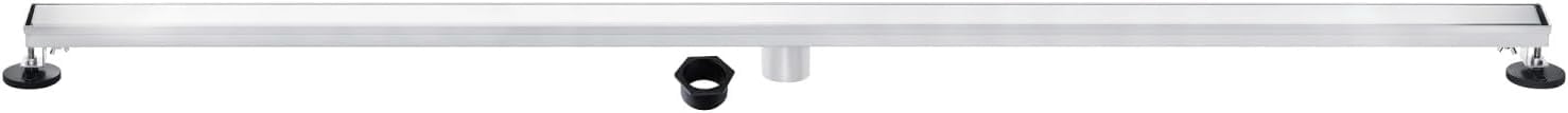 Watercourse 72” Stainless Linear Shower Drain with Reversible Tile ...