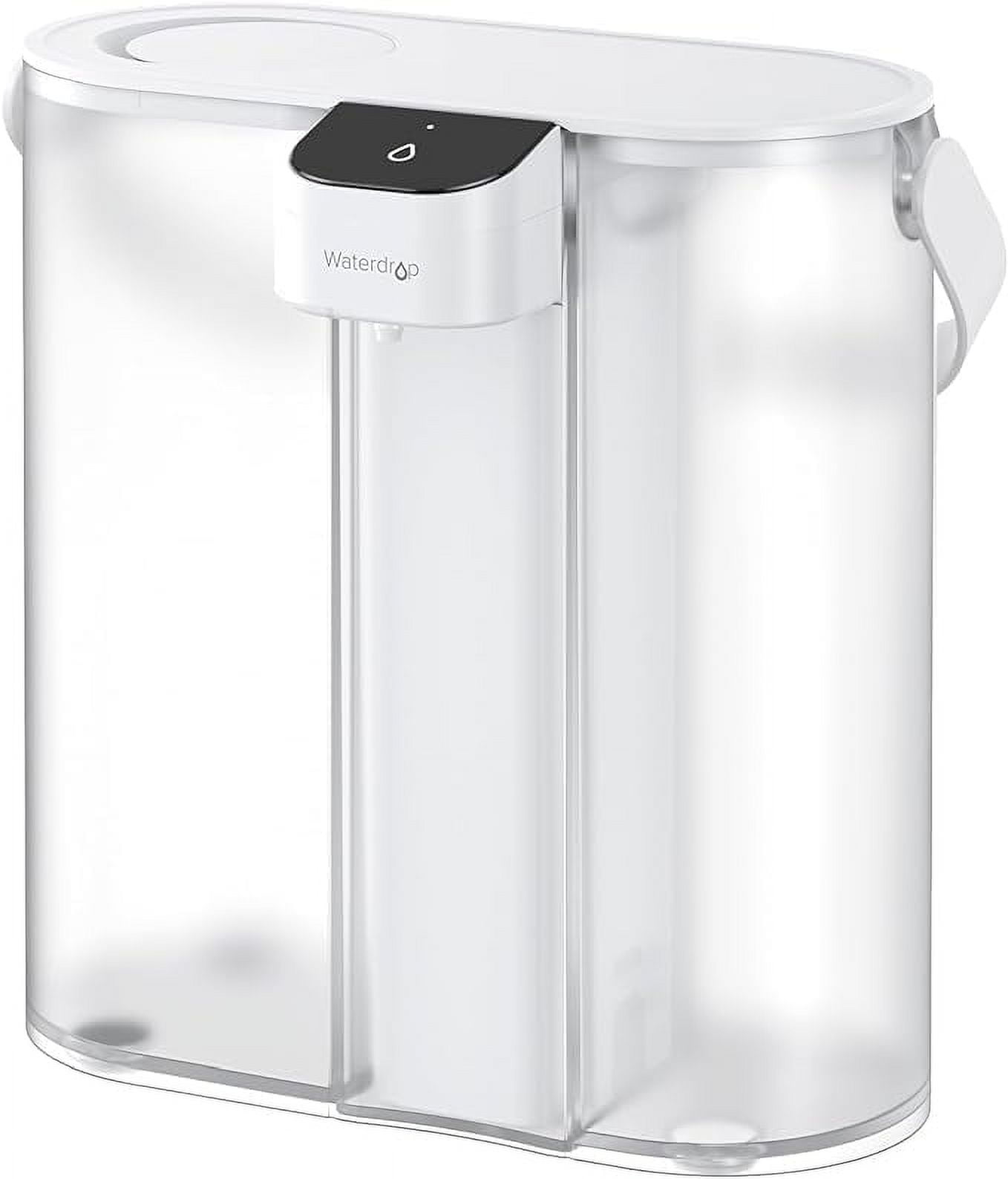 Waterdrop Compact Electric Water Filter Pitcher, Dispenser, 200-Gallon ...