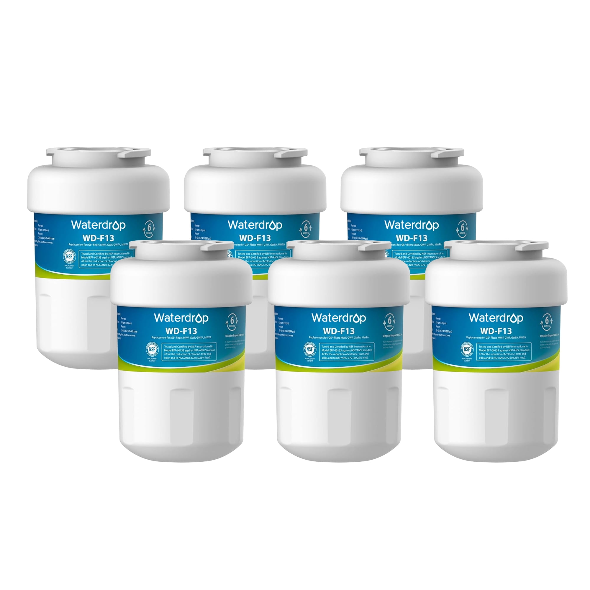 Waterdrop MWF Refrigerator Water Filter, NSF 42 Certified, Replacement ...