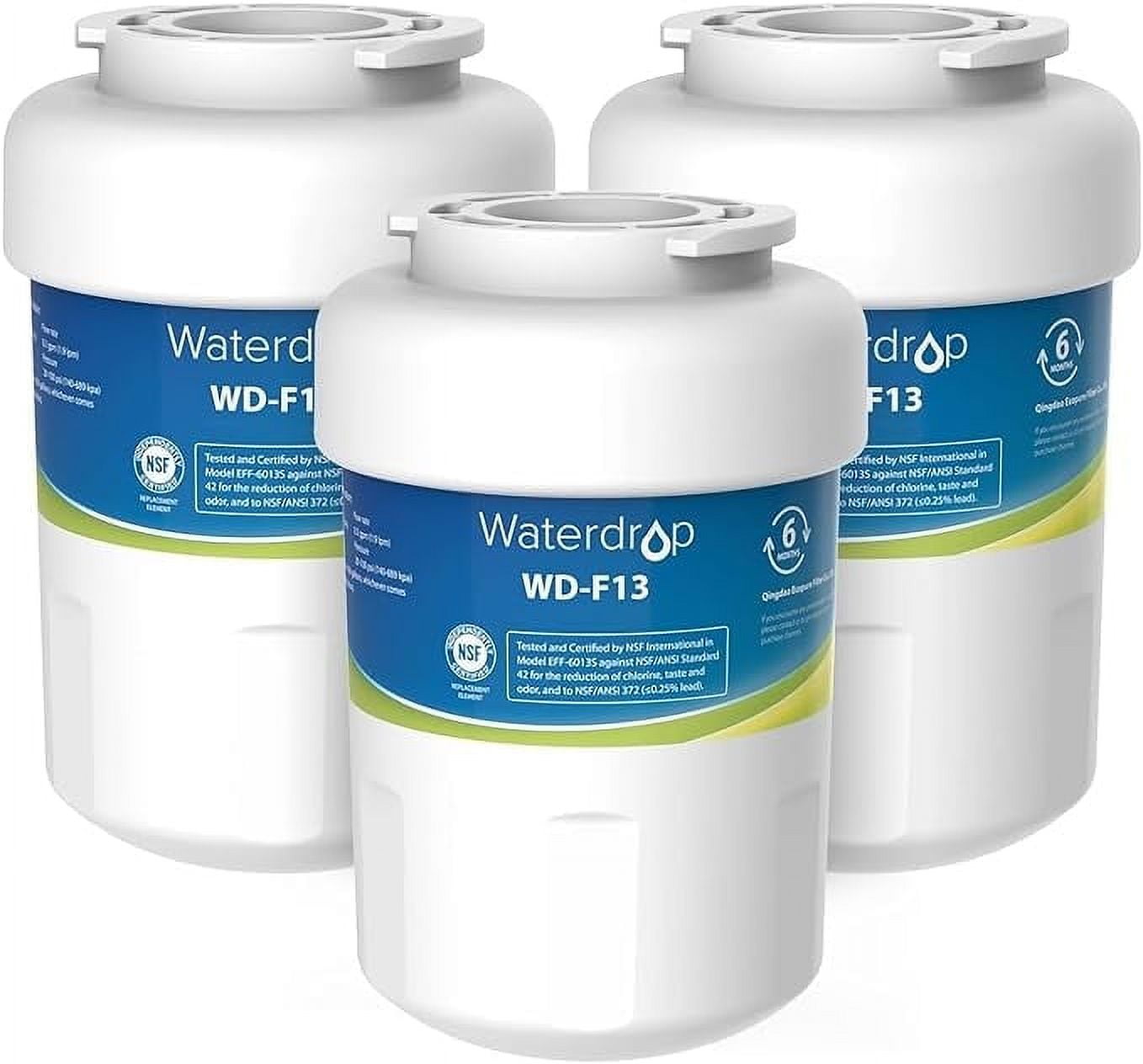 Waterdrop MWF Refrigerator Water Filter, Compatible with GE, Kenmore ...
