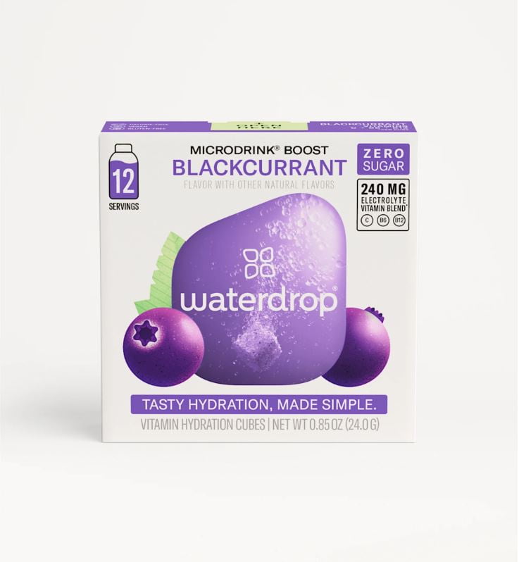 Waterdrop Blackcurrant Boost Microdrink for Enhanced Flavor and ...