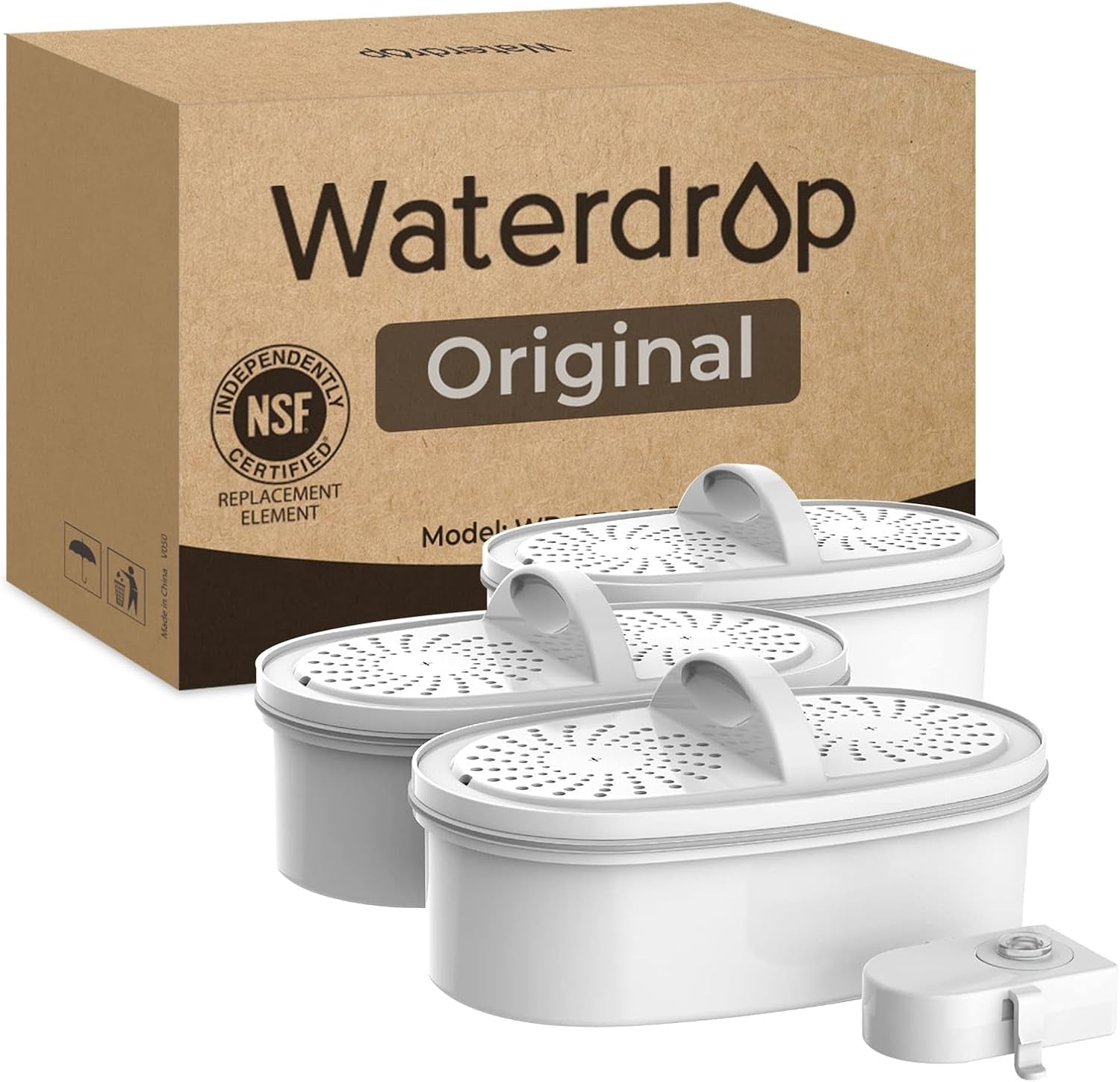 Waterdrop WD-PF-01A Plus Replacement Filters (pack of 3) and Indicator ...