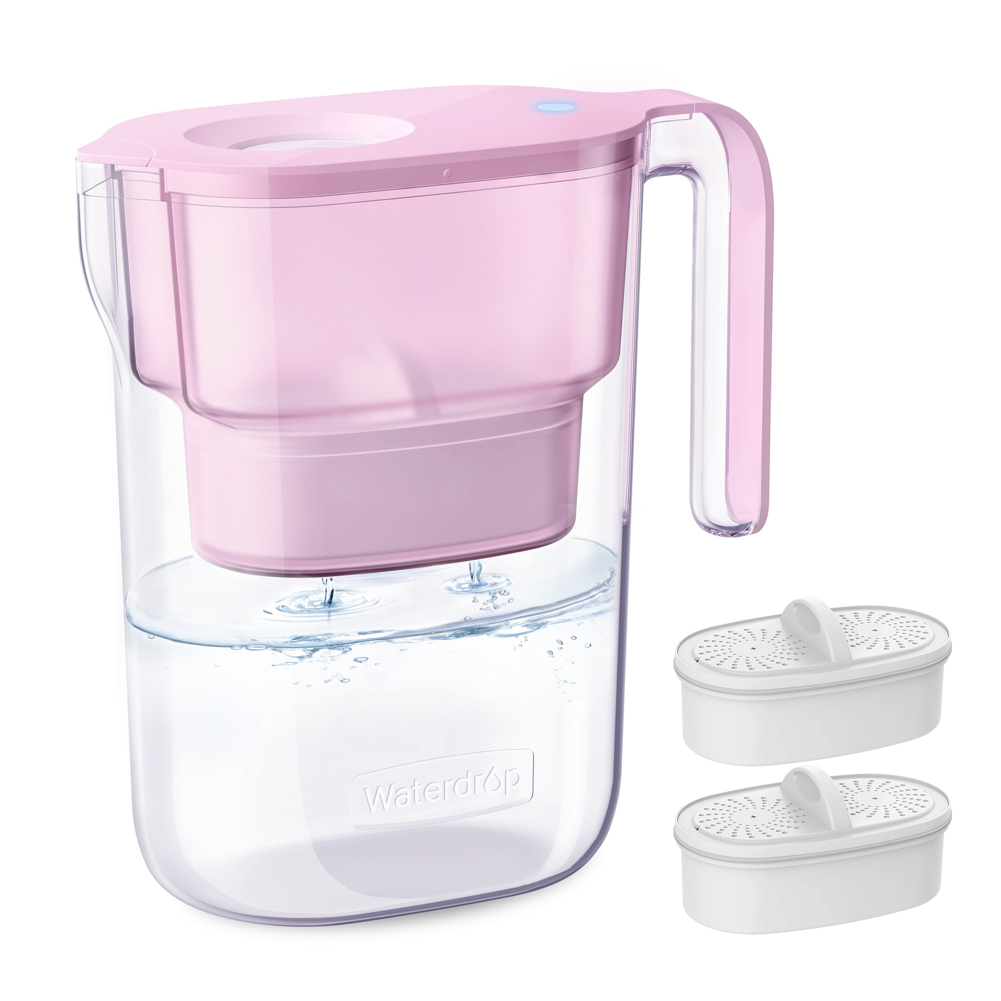 Waterdrop Water Filter Pitcher, 5X Times Lifetime, Lasts 200 Gallons ...