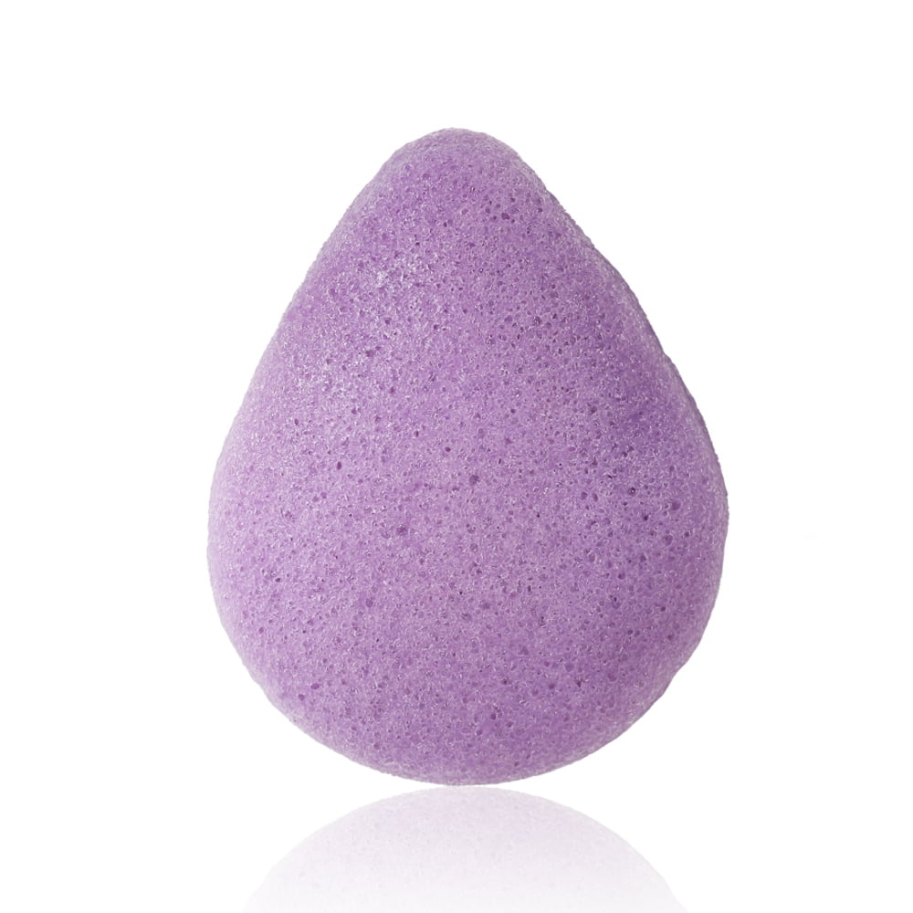 Waterdrop-shaped Konjac Flutter Dry Wet Types Facial Cleansing Care ...