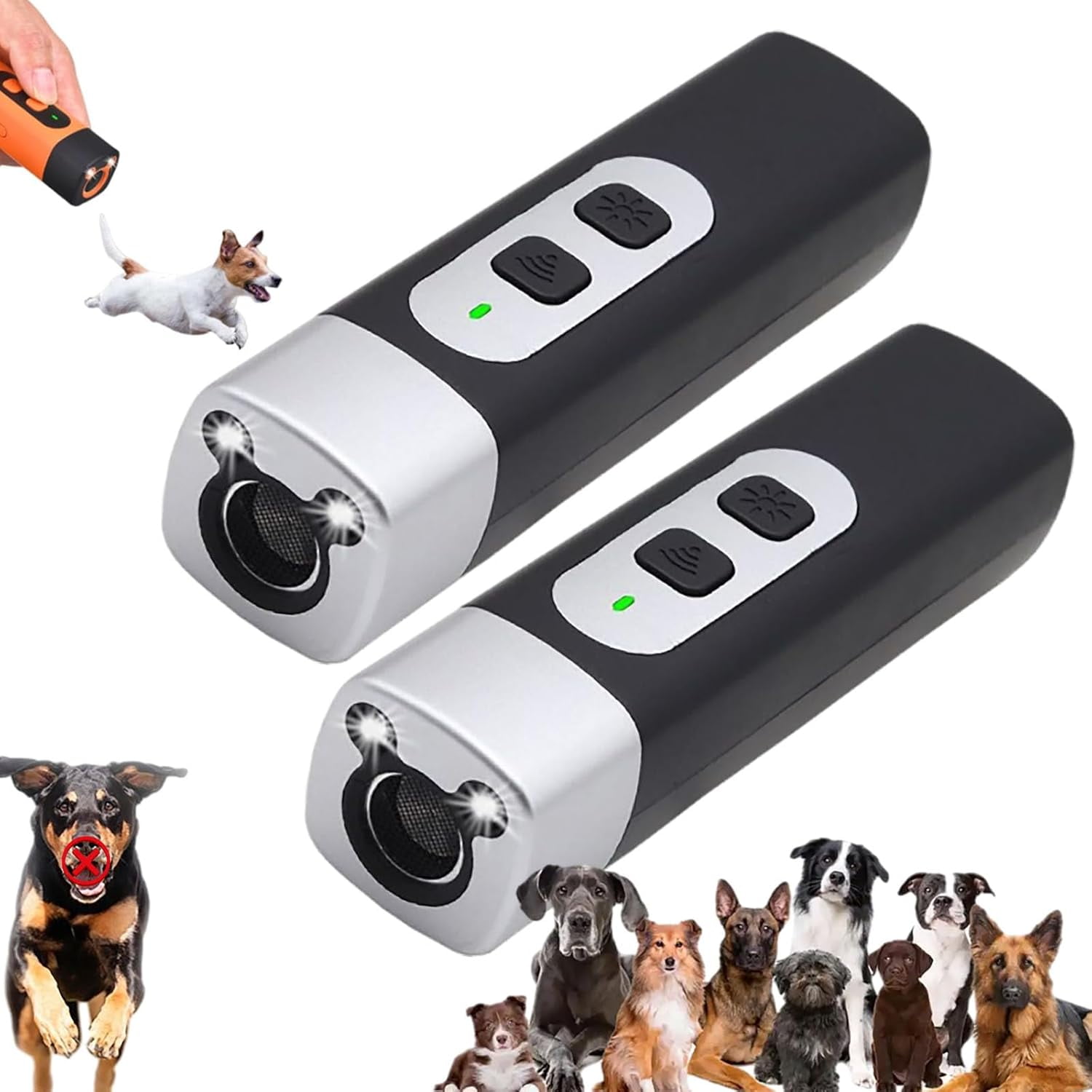 Wateresty Ultrasonic Dog Deterrent, Wateresty Portable Eorery Anti ...