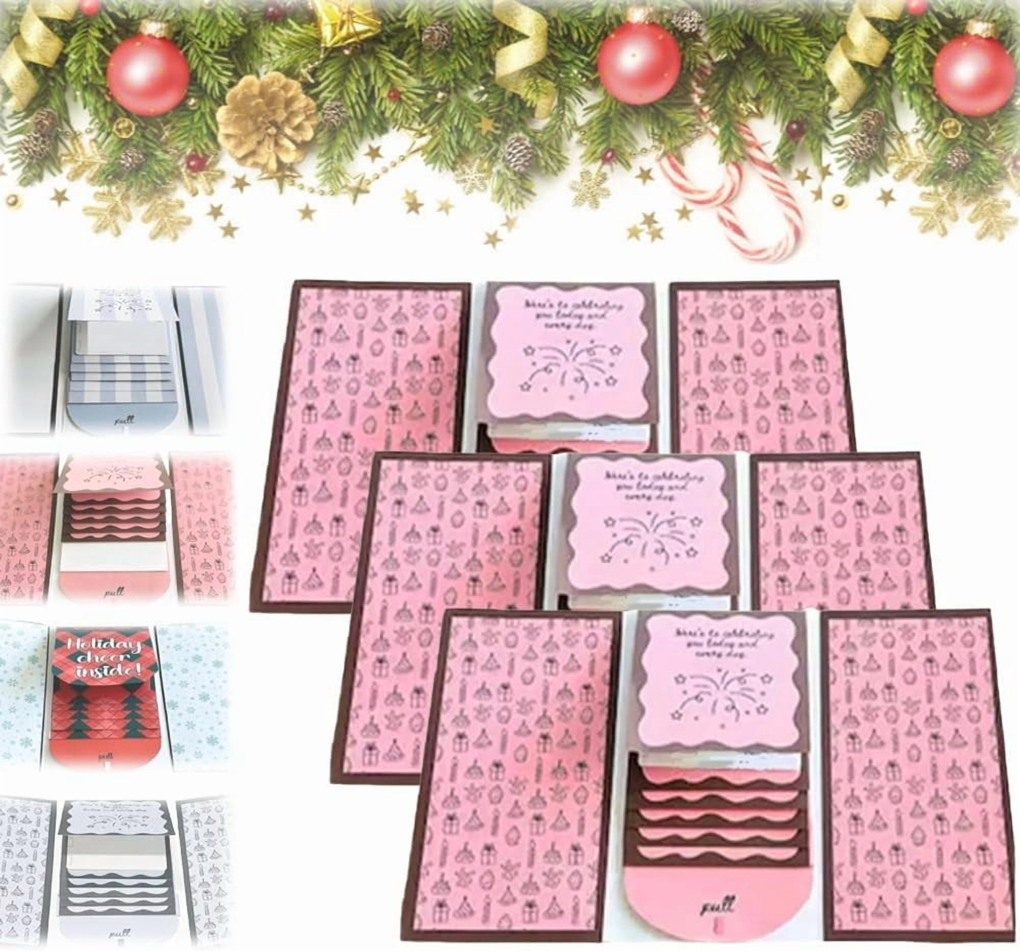 Waterfall Christmas Card Booklet, Christmas Envelope Booklet for , Xmas ...