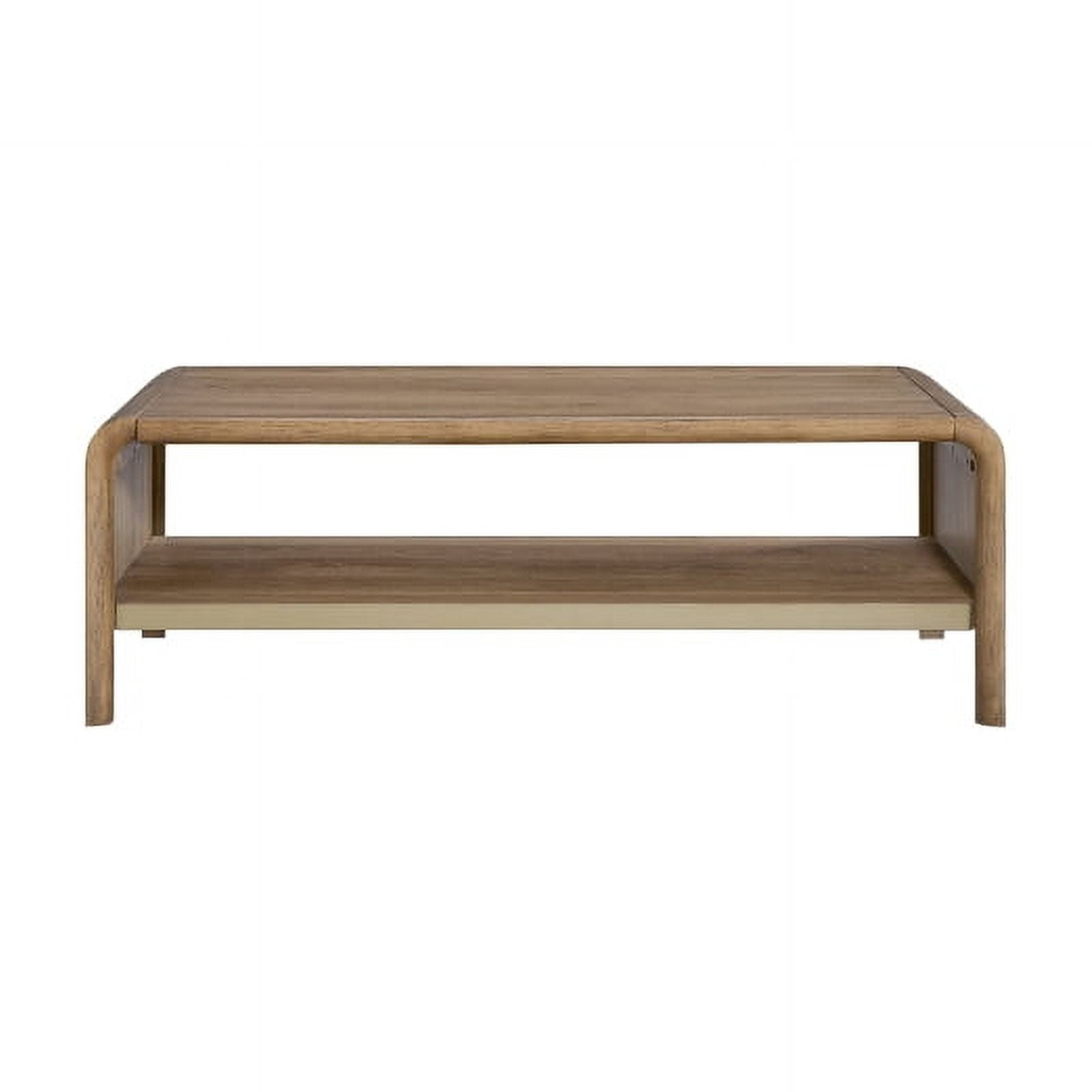 Waterfall Cocktail Table - Latte - Walmart.com