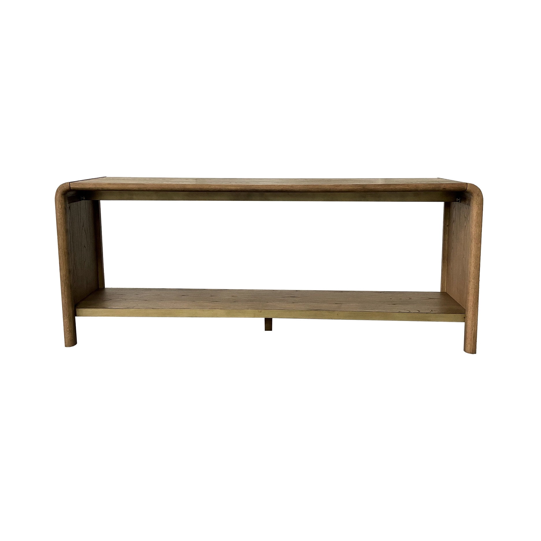 Waterfall Console Table | Good for Entryway Display | Elm Veneers and ...