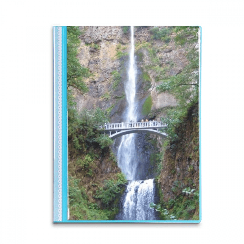 Waterfall Forestry Science Nature Scenery Book Sheet Protectors ...