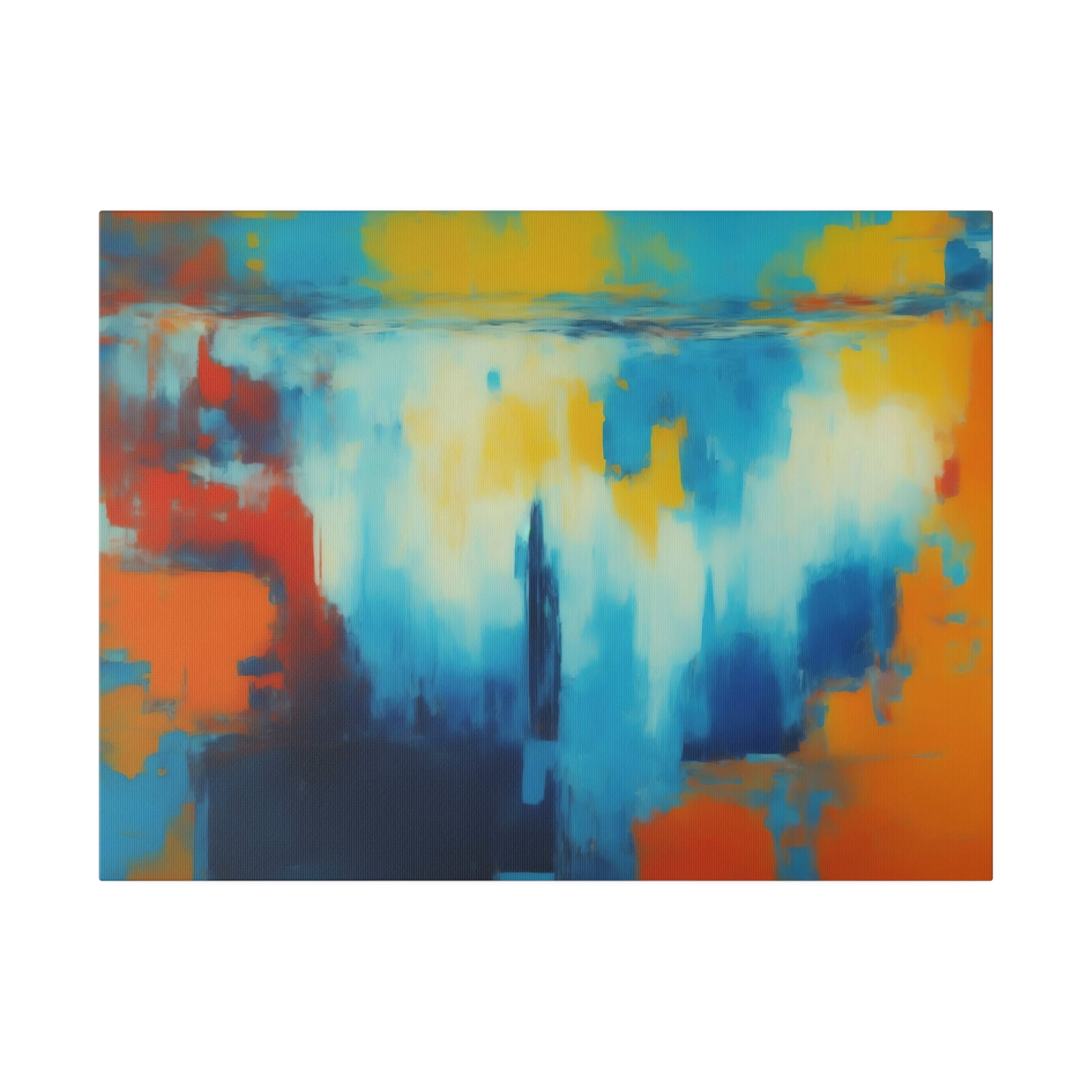Waterfall Fourteen Abstract Landscape Canvas Wall Art by Stephen ...