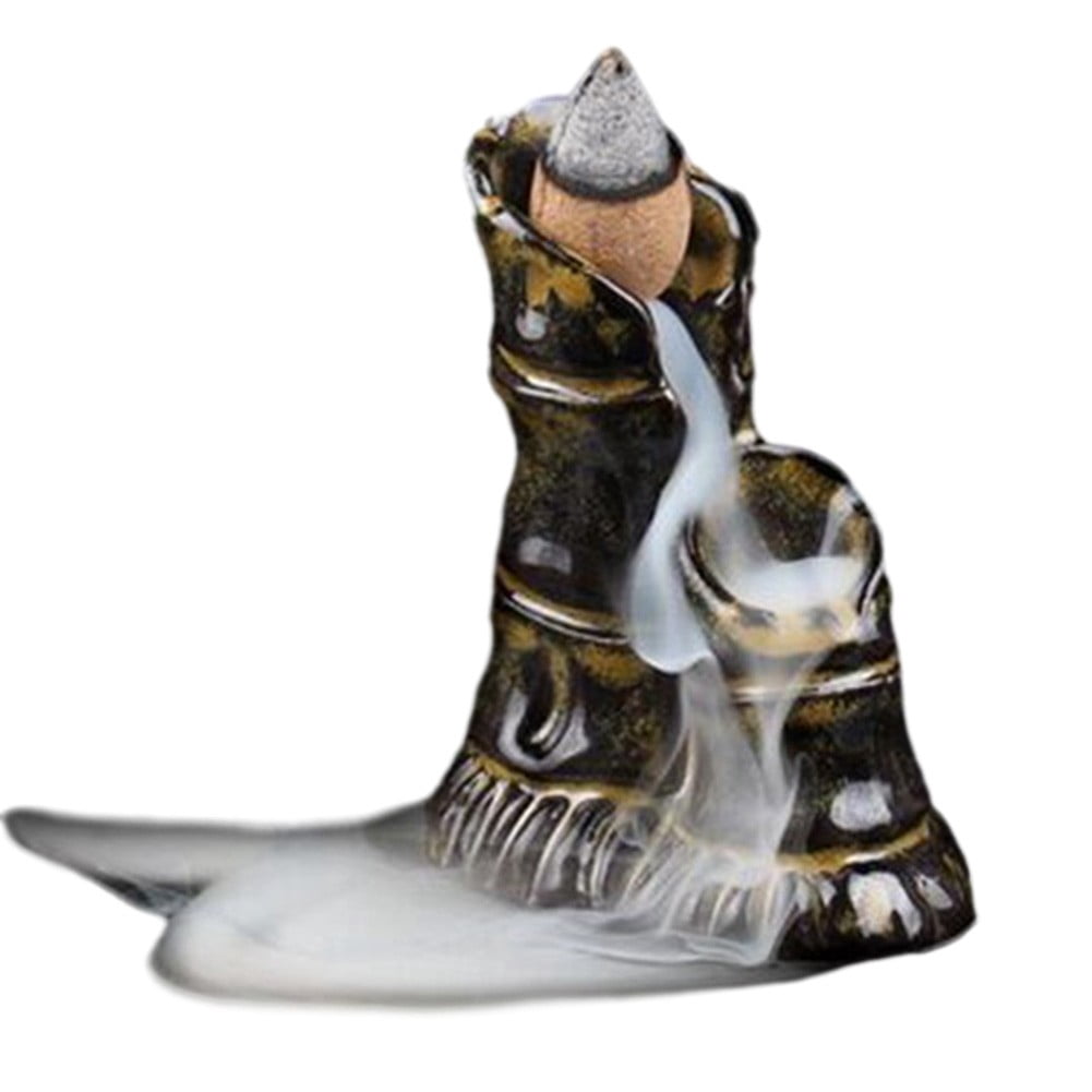 Waterfall Incense Burner Backflow: Stylish mini incense burner ideal ...