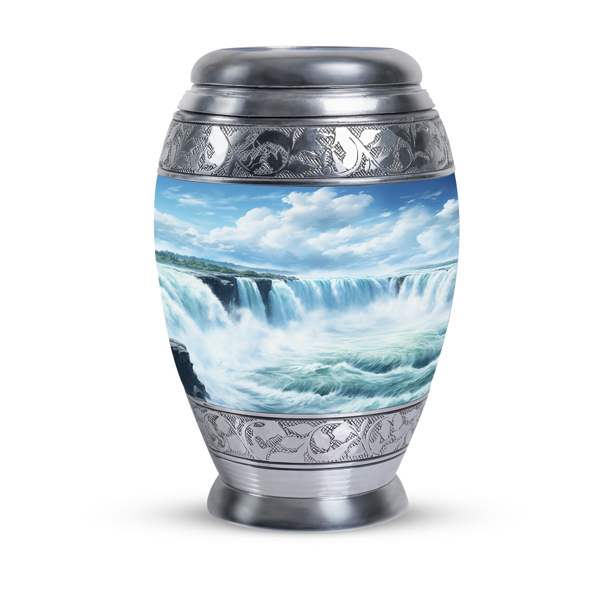 Waterfall Moning Funeral Urns For Human Ashes Adult - Cremation Urn ...