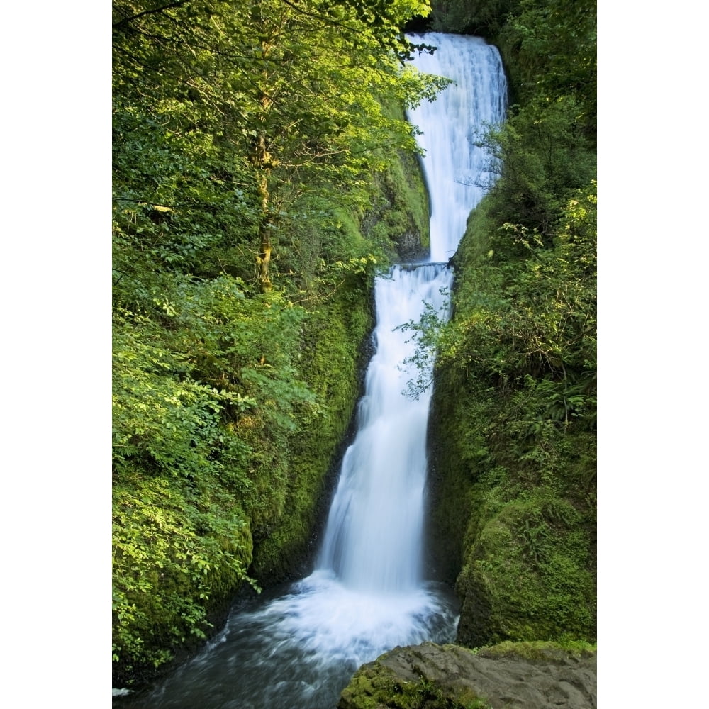 Waterfall;Oregon united states of america Poster Print (12 x 18 ...