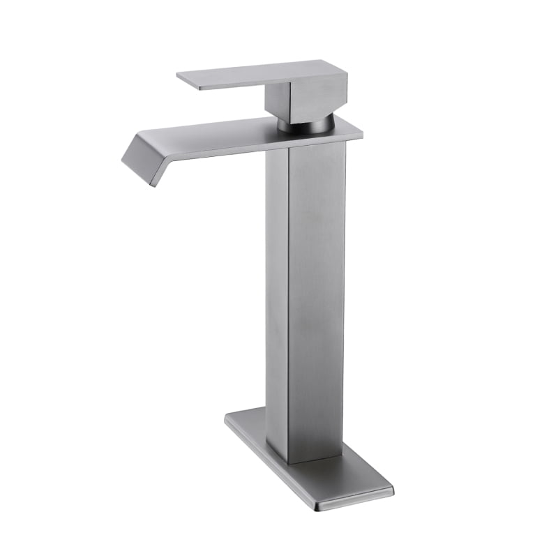 Waterfall Spout Single Handle Bathroom Sink Faucet - Walmart.com
