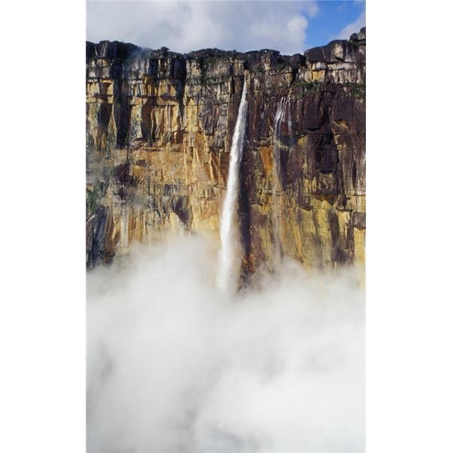Waterfall in Canaima National Park Venezuela Poster Print by Sean White ...