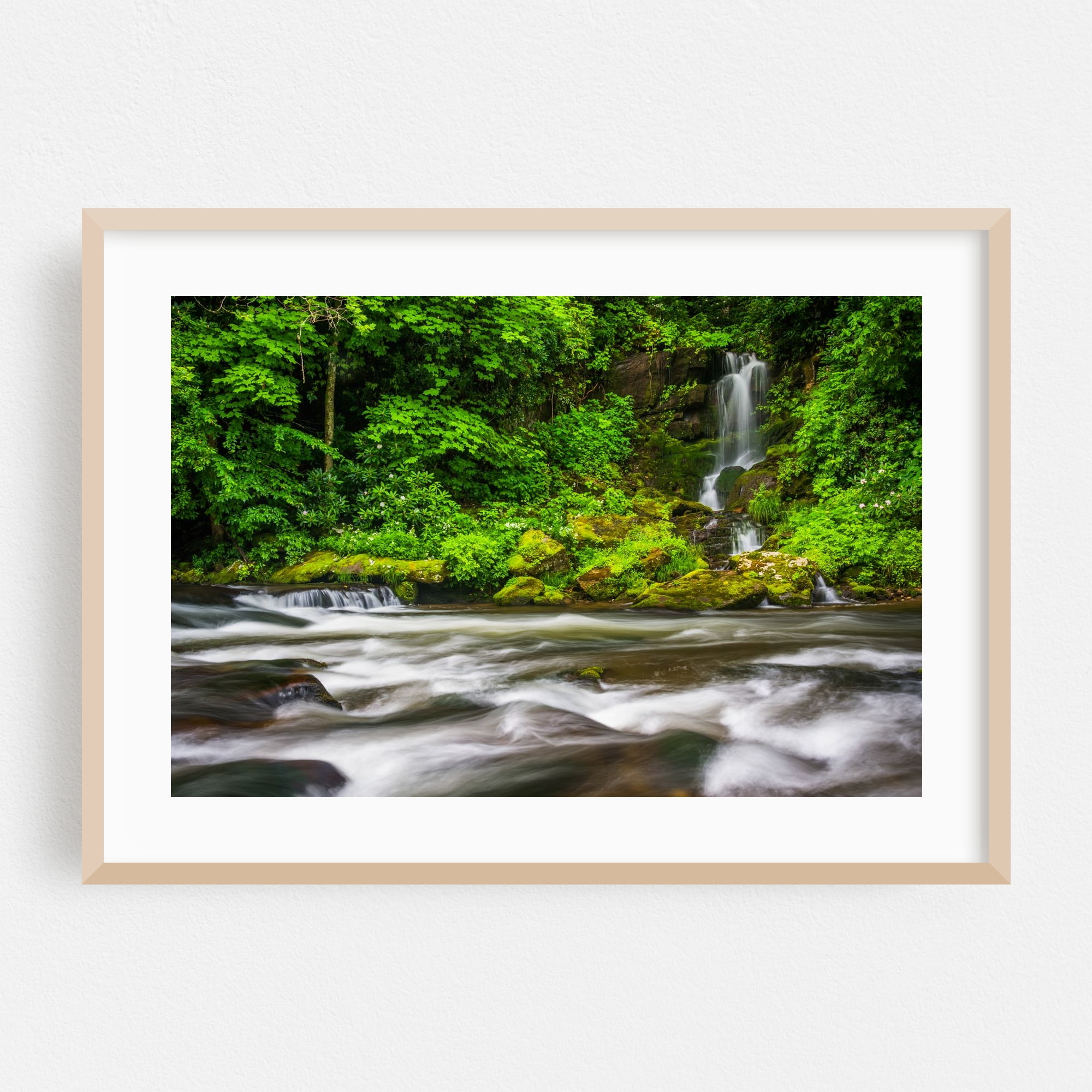 Waterfall on Raven Fork - North Carolina Photography Waterfall Nature ...
