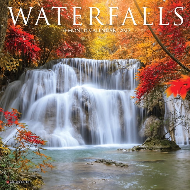 Waterfalls 2025 7 X 7 Mini Wall Calendar, (Paperback) - Walmart.com