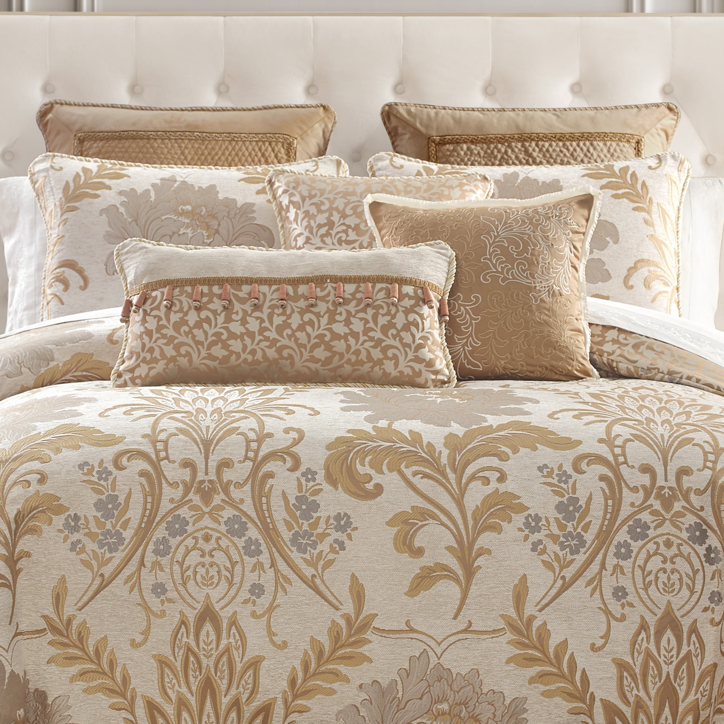 Waterford Fine Linens Ansonia 6PC Comforter Set King - Walmart Business ...