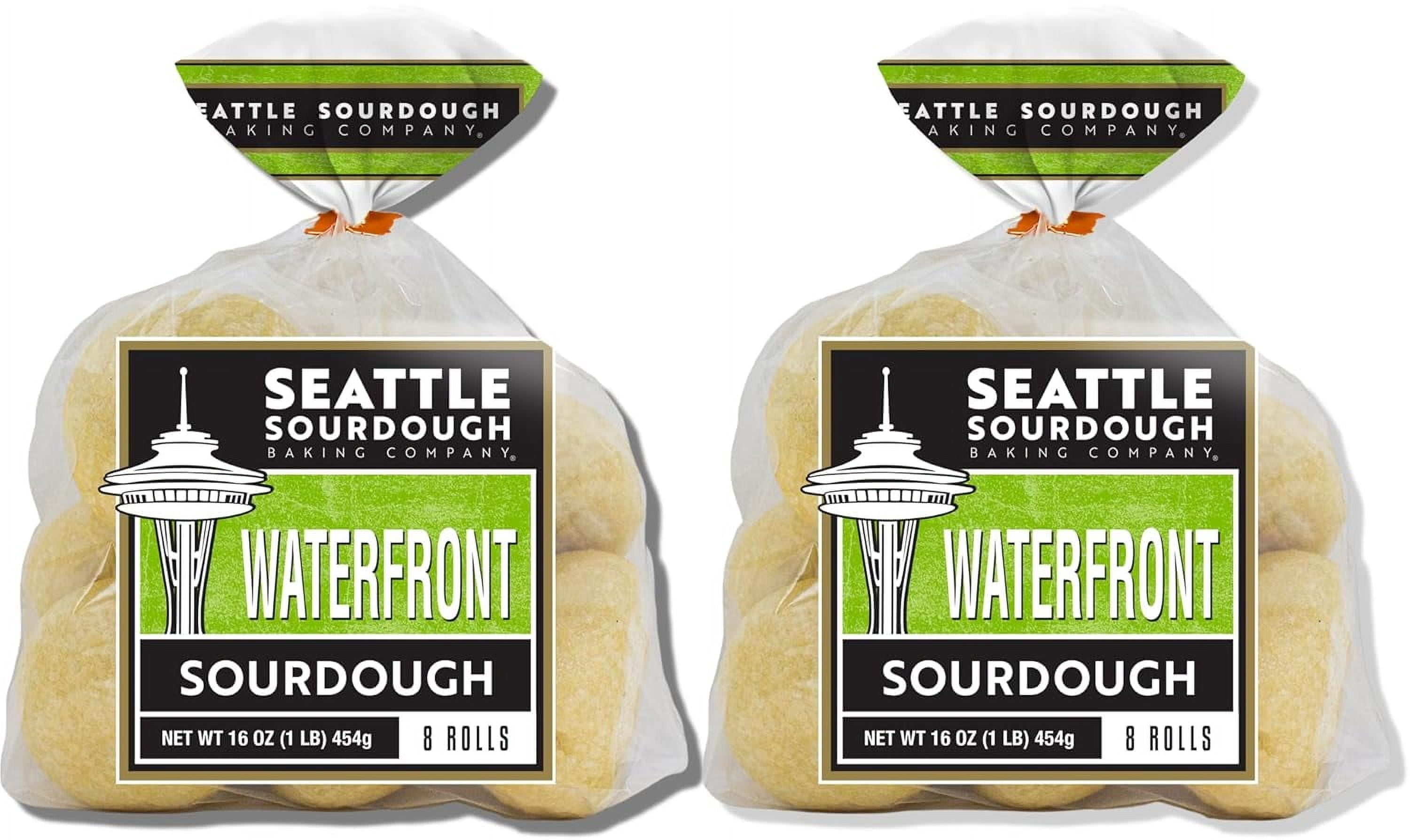 Waterfront Sourdough Rolls 16 Rolls (2 x 8 Rolls) - Walmart.com