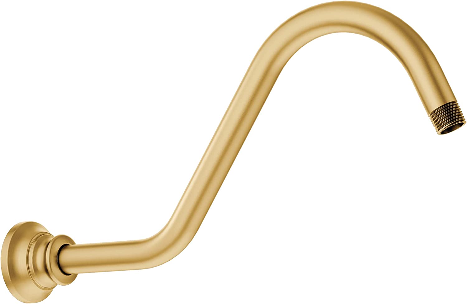 Waterhill Bushed 14-Inch Replacement Extension Curved Shower Arm ...