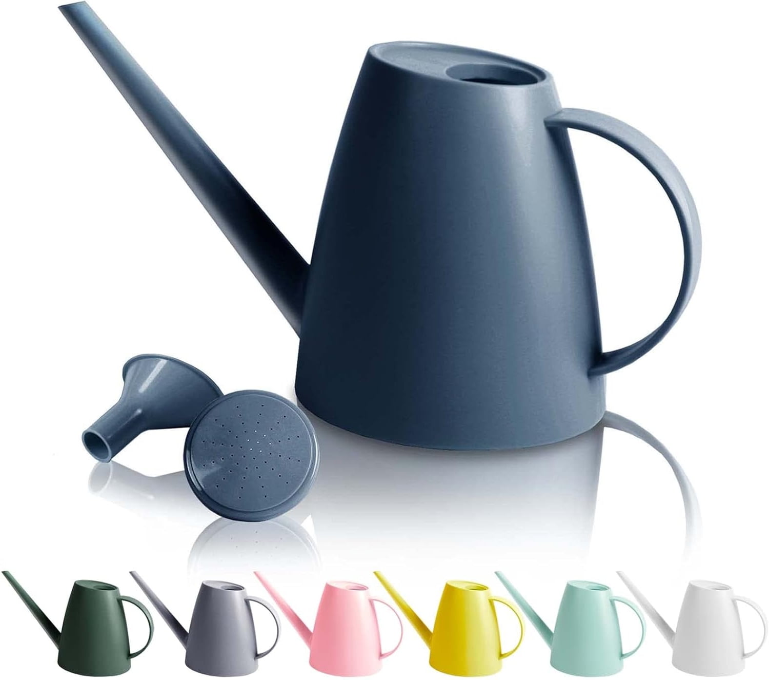 Watering Can for Indoor Outdoor Plants, Modern Small Watering Cans with Removable Nozzle, Long ...