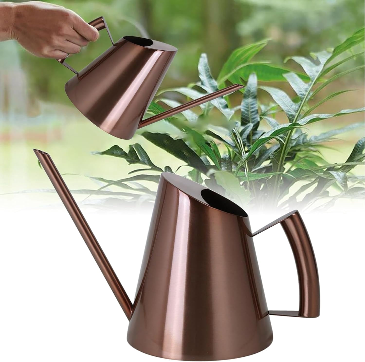 Watering Can Indoor Plants, Stainless Steel Watering Can with Long ...