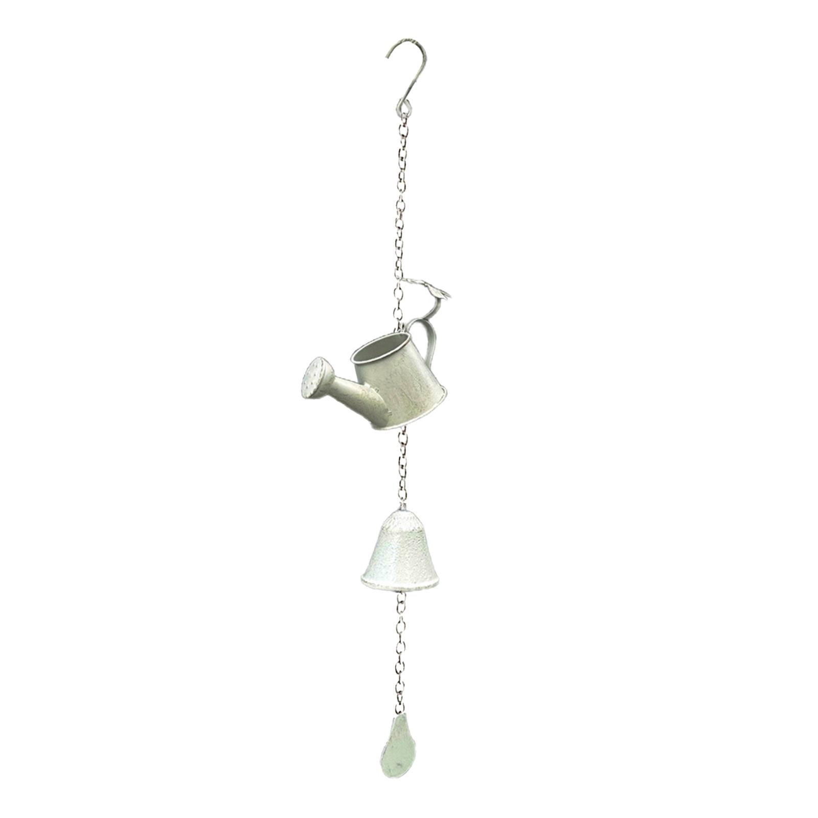 Watering Can Iron Wind Chime Hanging Iron Bell for Farmhouse Courtyard ...