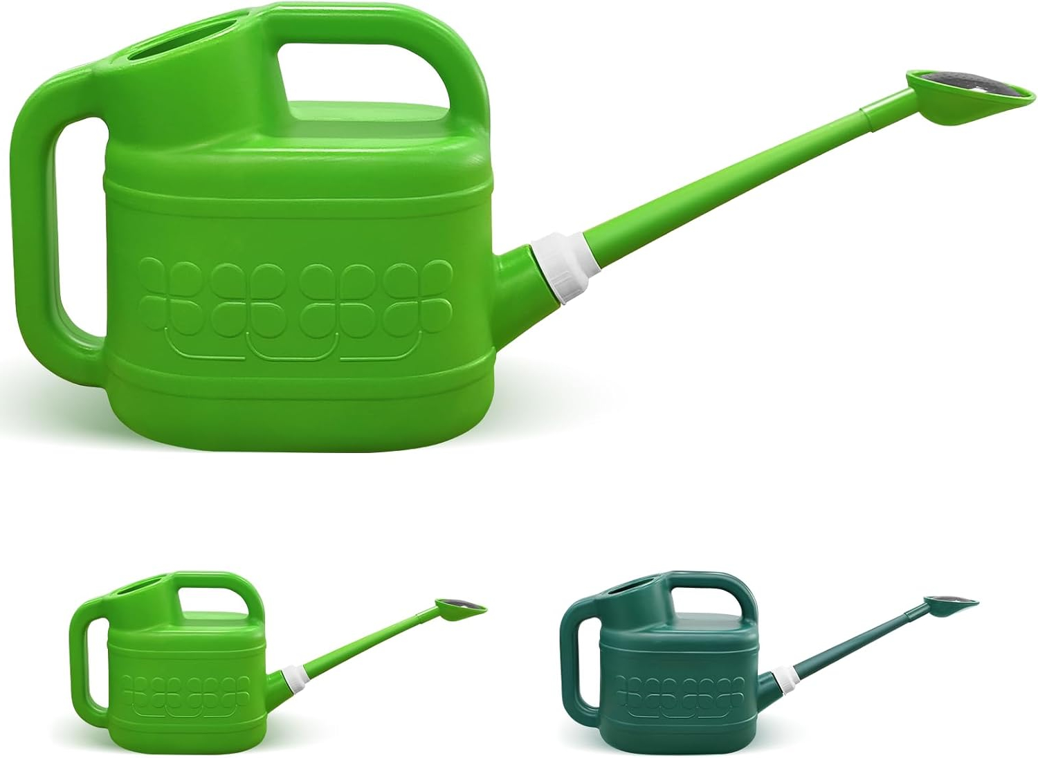 Watering Can for Outdoor Plants with Removable Long Spout and Stainless ...