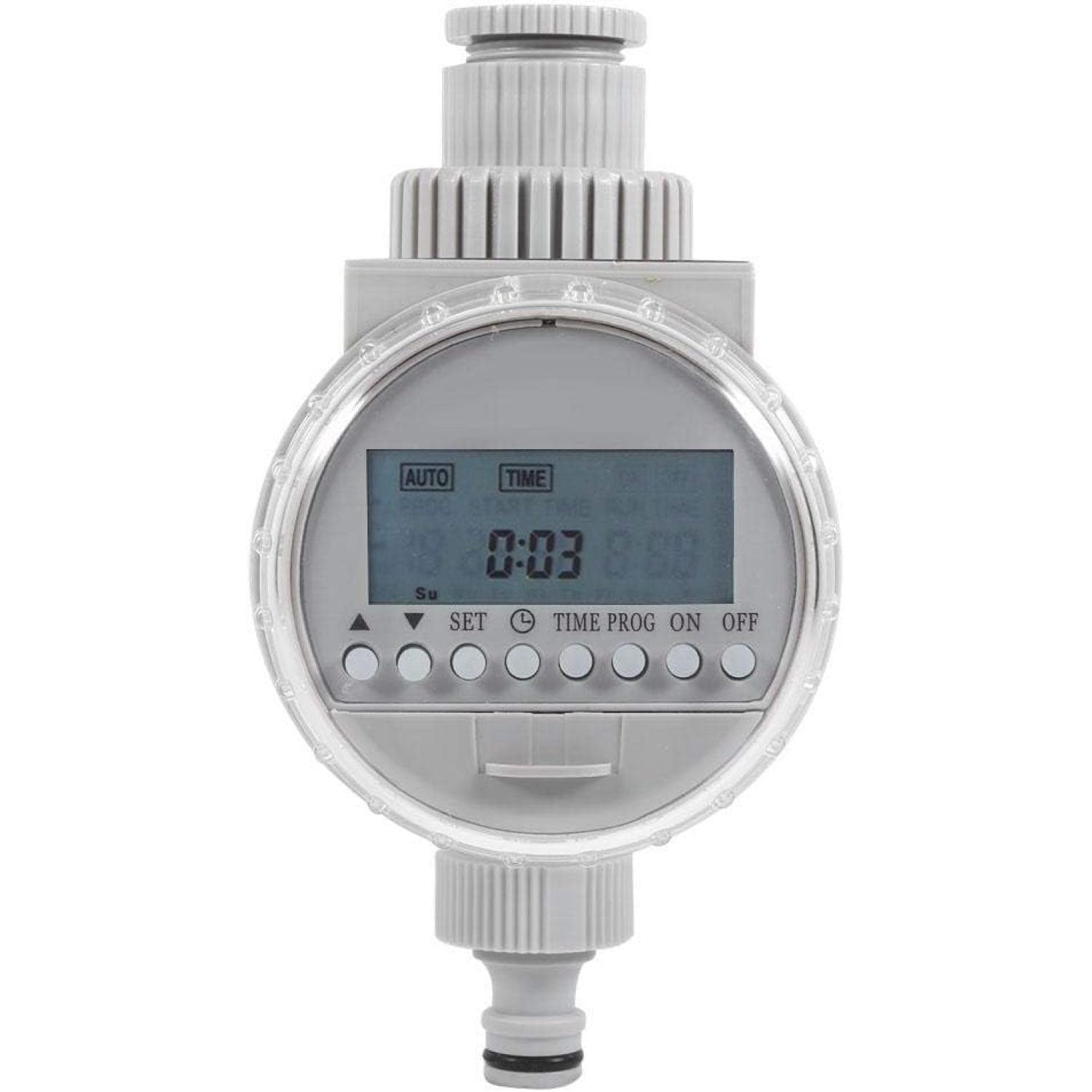 Watering Timer Solar Power Home Garden Lawn Auto Water Saving ...