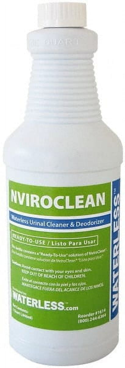 Waterless Brand 1614 Nviroclean No-Flush Urinal Cleaner & Deodorizer ...