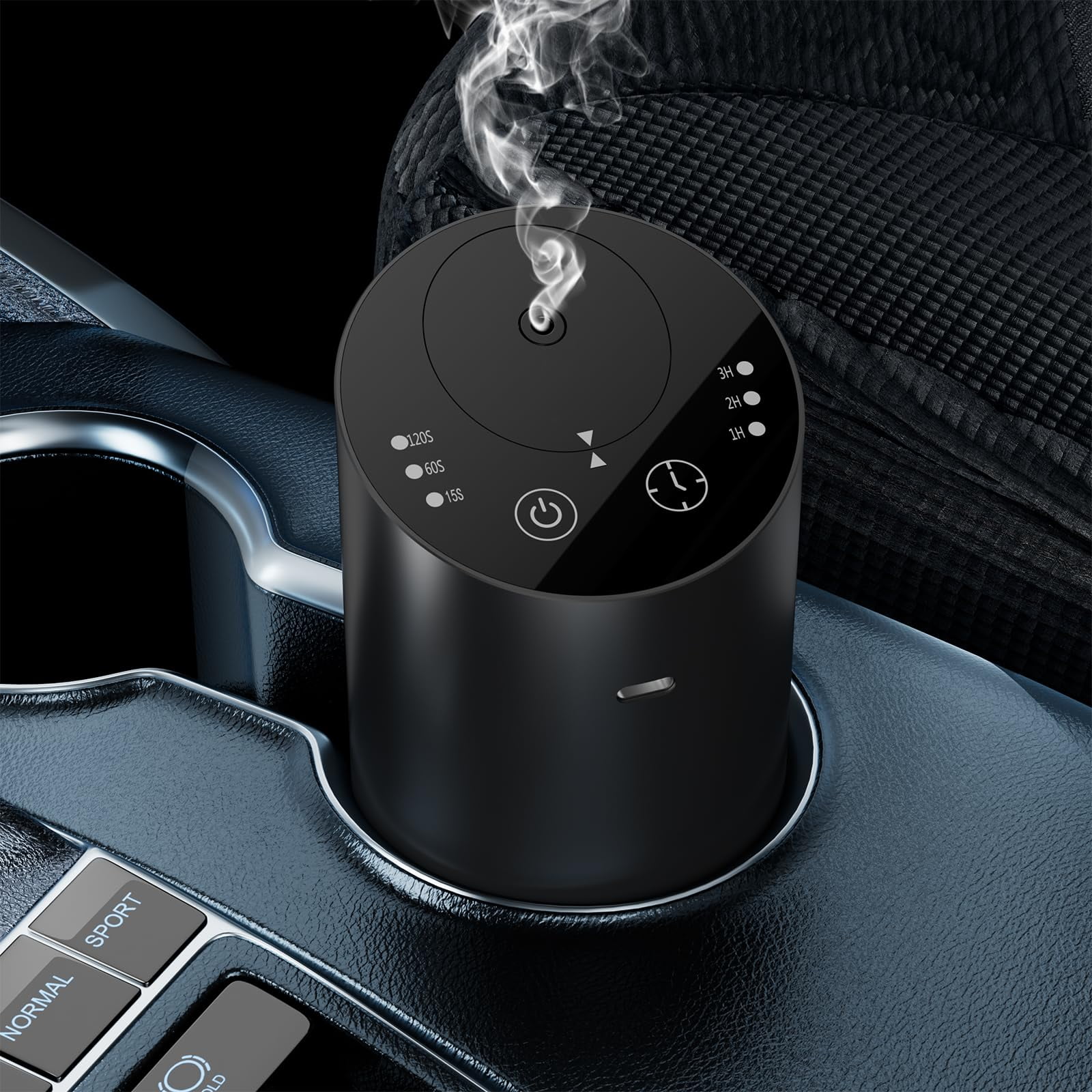 Irich Waterless Essential Oil Diffuser Cordless Super Quiet for Car ...