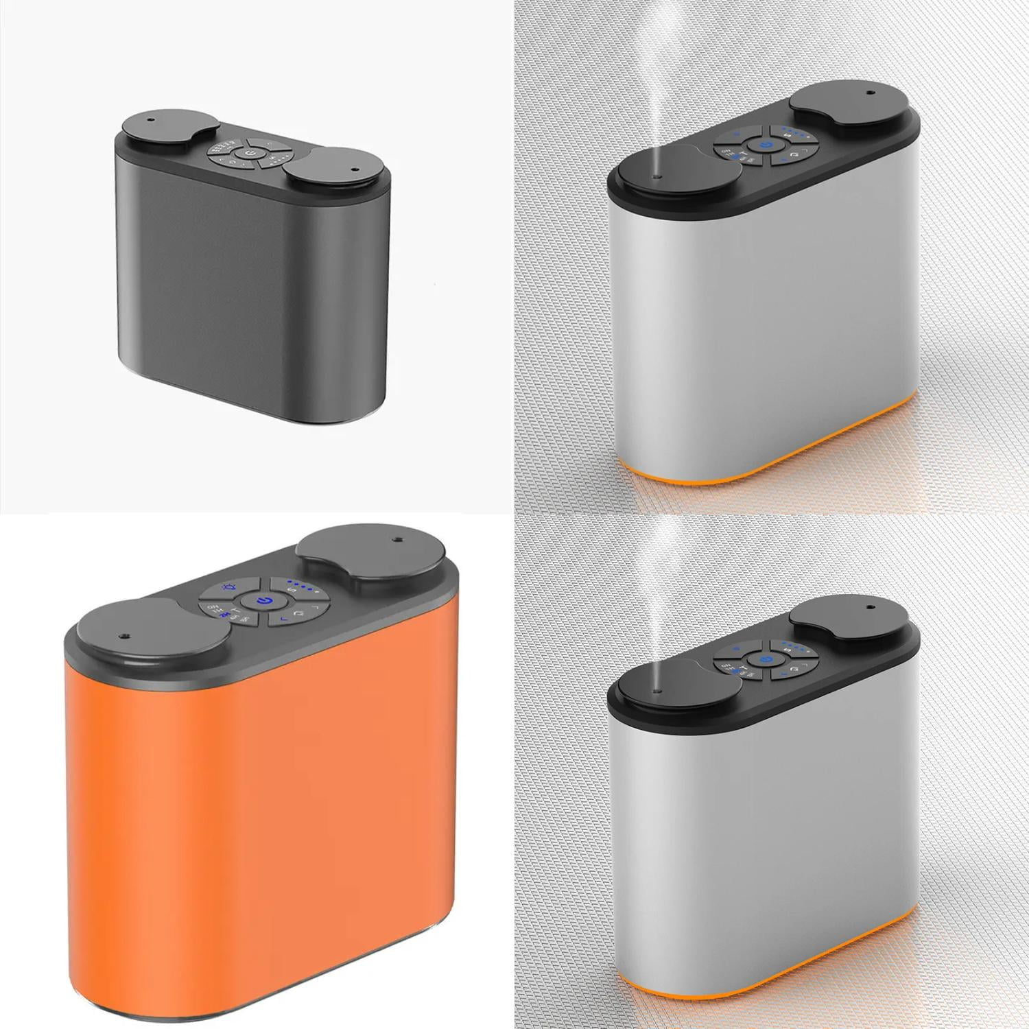 Waterless Diffuser USB Aluminum Scent Nebulizer Diffuser Aromatherapy ...