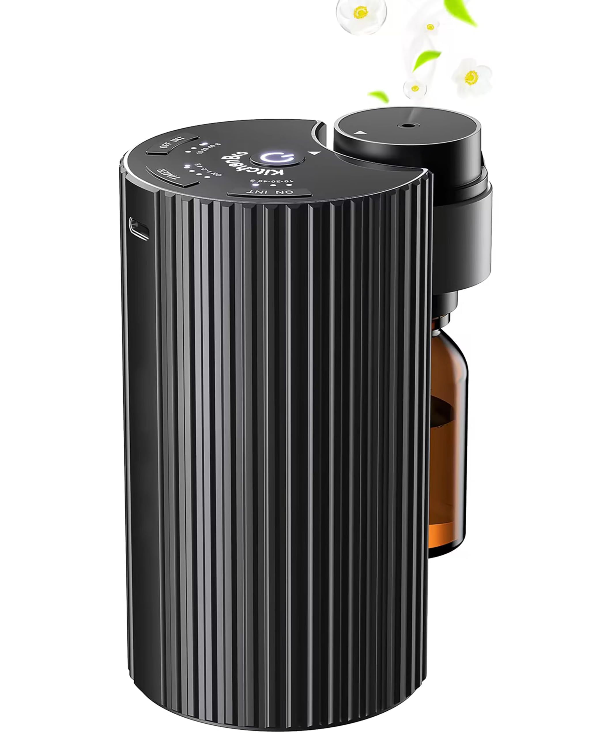 Waterless Diffuser for Essential Oils Smart Tech Waterless Nebulizer ...