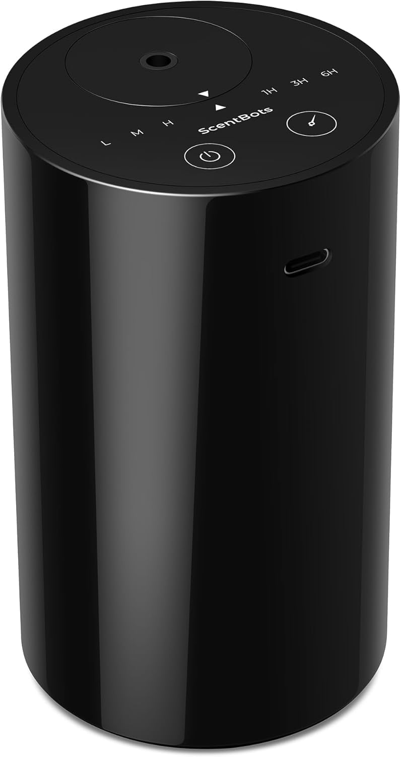 Waterless Essential Oil Diffuser, Battery Operated Aromatherapy ...