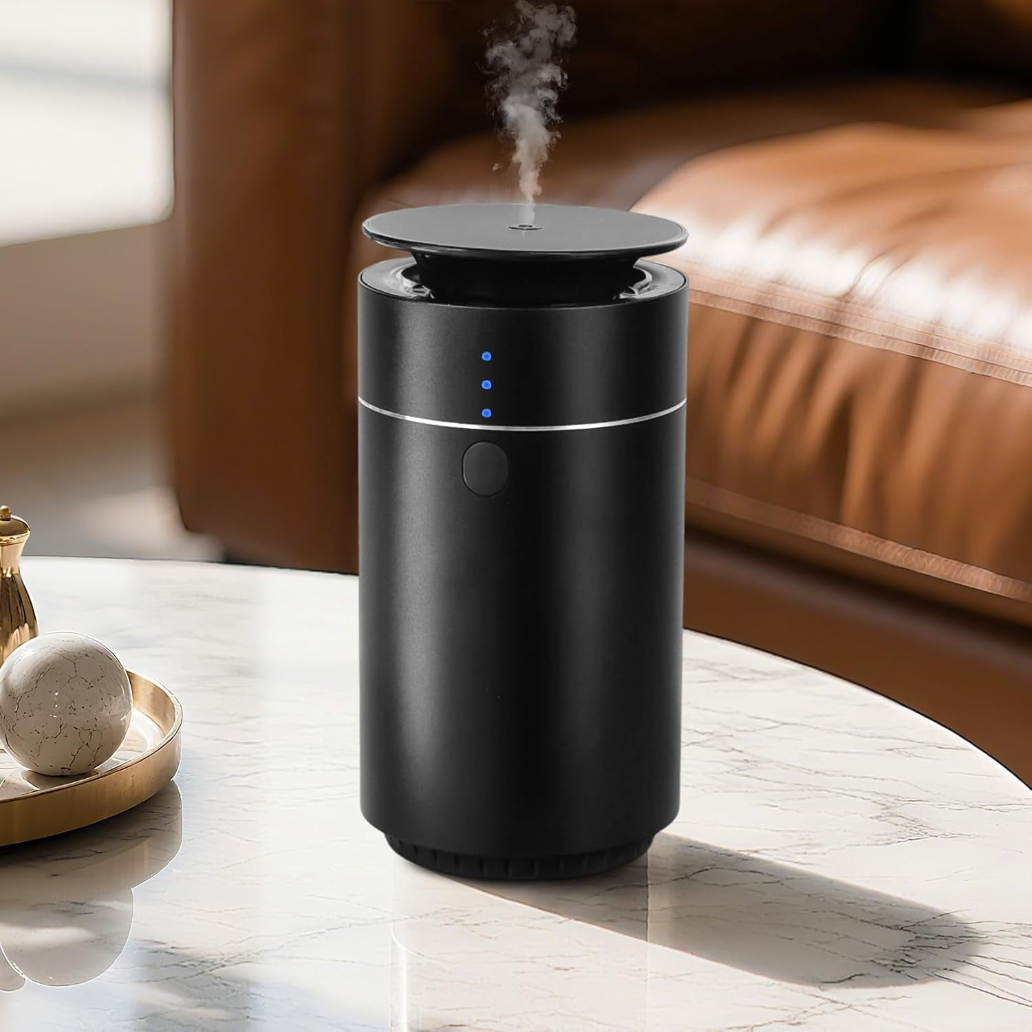 Waterless Essential Oil Diffuser, Battery Operated Nebulizer, Mini ...