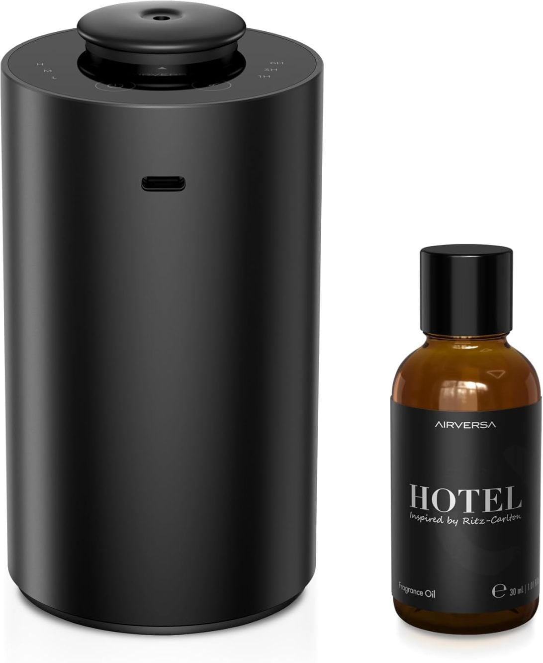 Waterless Essential Oil Diffuser Starter Kit with 30mL Hotel Scent ...