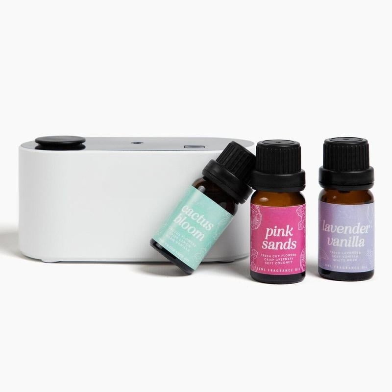 Waterless Fragrance Oil Diffuser Gift Set – Battery-Operated ...