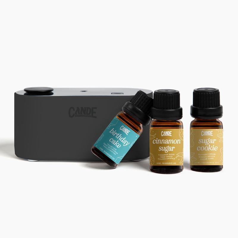 Waterless Fragrance Oil Diffuser Gift Set - - Battery Operated, Compact ...