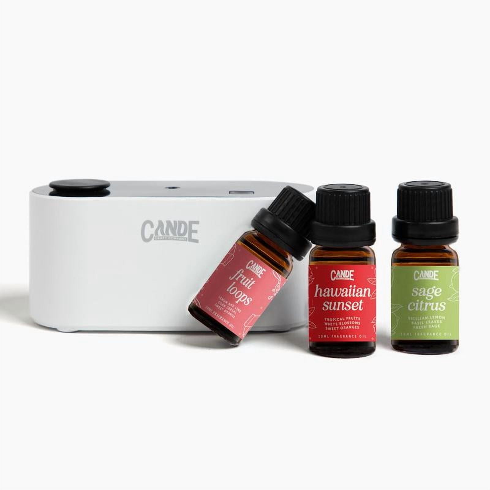 Waterless Fragrance Oil Diffuser Gift Set - - Battery Operated, Compact ...
