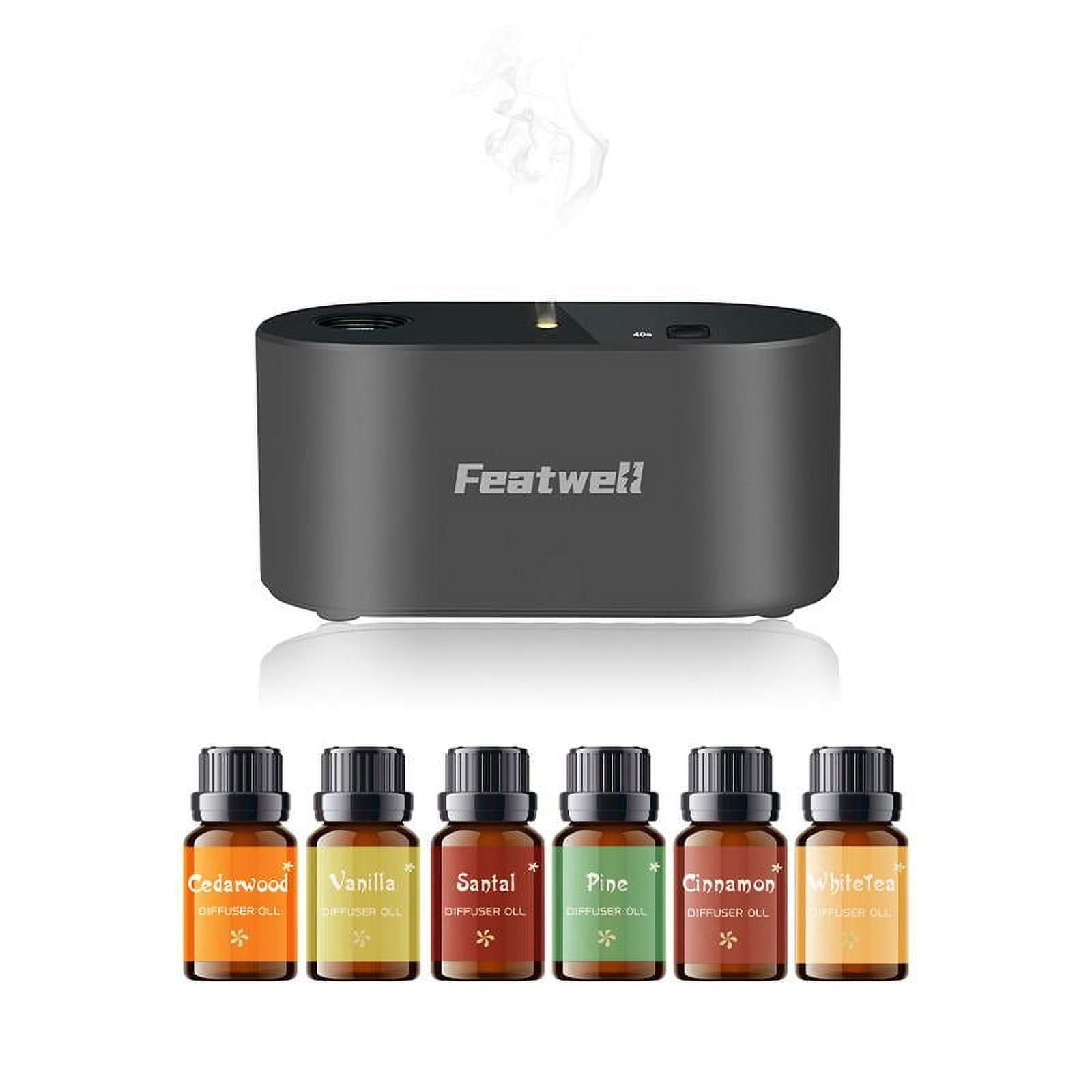 Waterless Fragrance Oil Diffuser Gift Set - Portable Aromatherapy ...