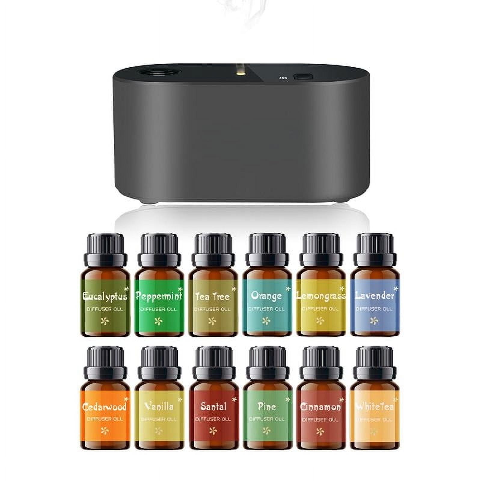 Waterless Fragrance Oil Diffuser Gift Set - Portable Aromatherapy ...
