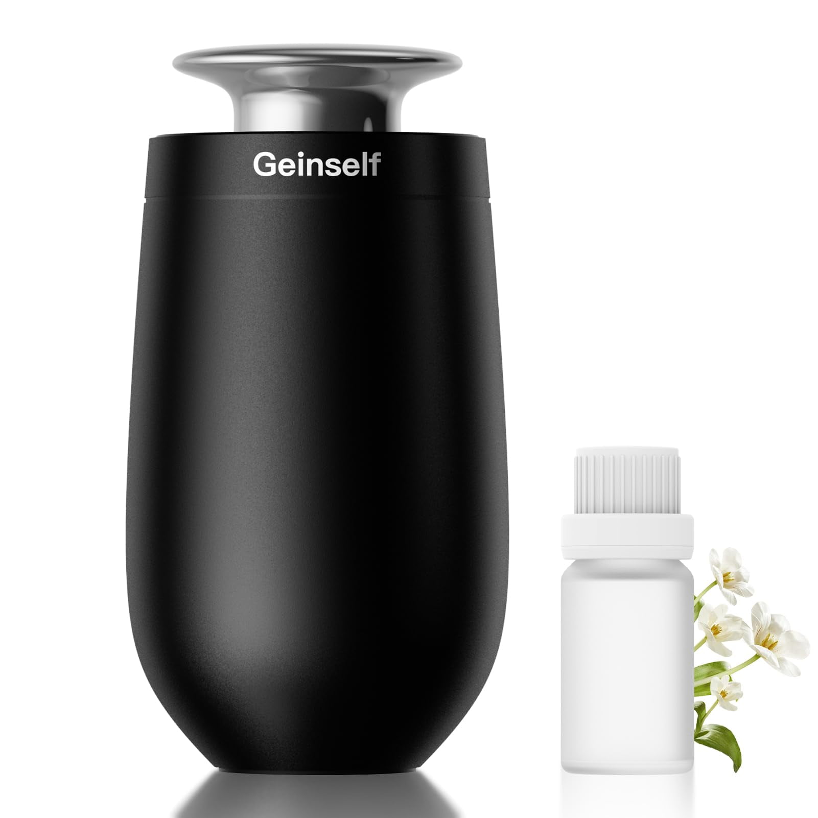 Waterless Oil Diffuser Rechargable, Smart Auto On/Off Air Freshener Car ...