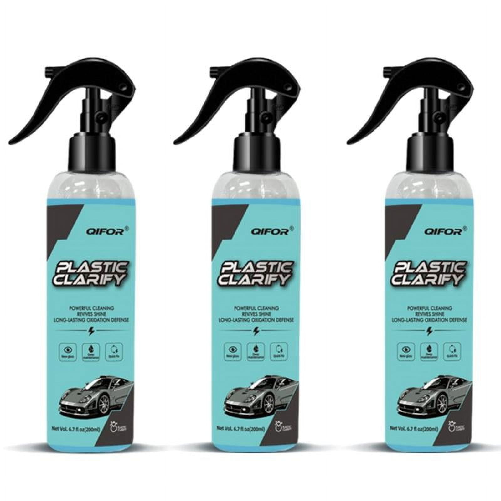 Waterless Spray Wax: Plastic,Rubber,Leather Cleaner 200ML-All-in-One ...