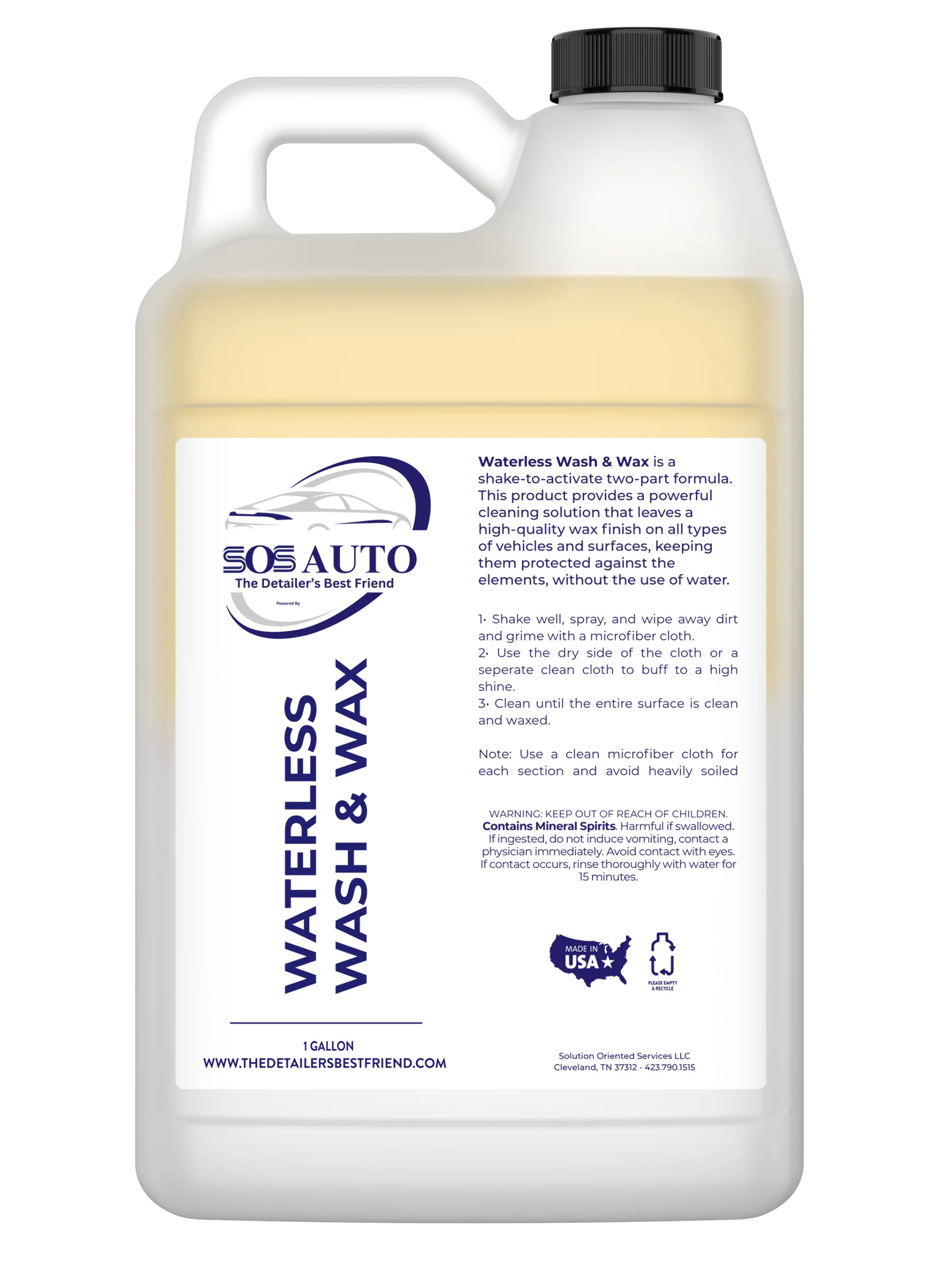 Waterless Wash Wax Concentrate - Walmart.com