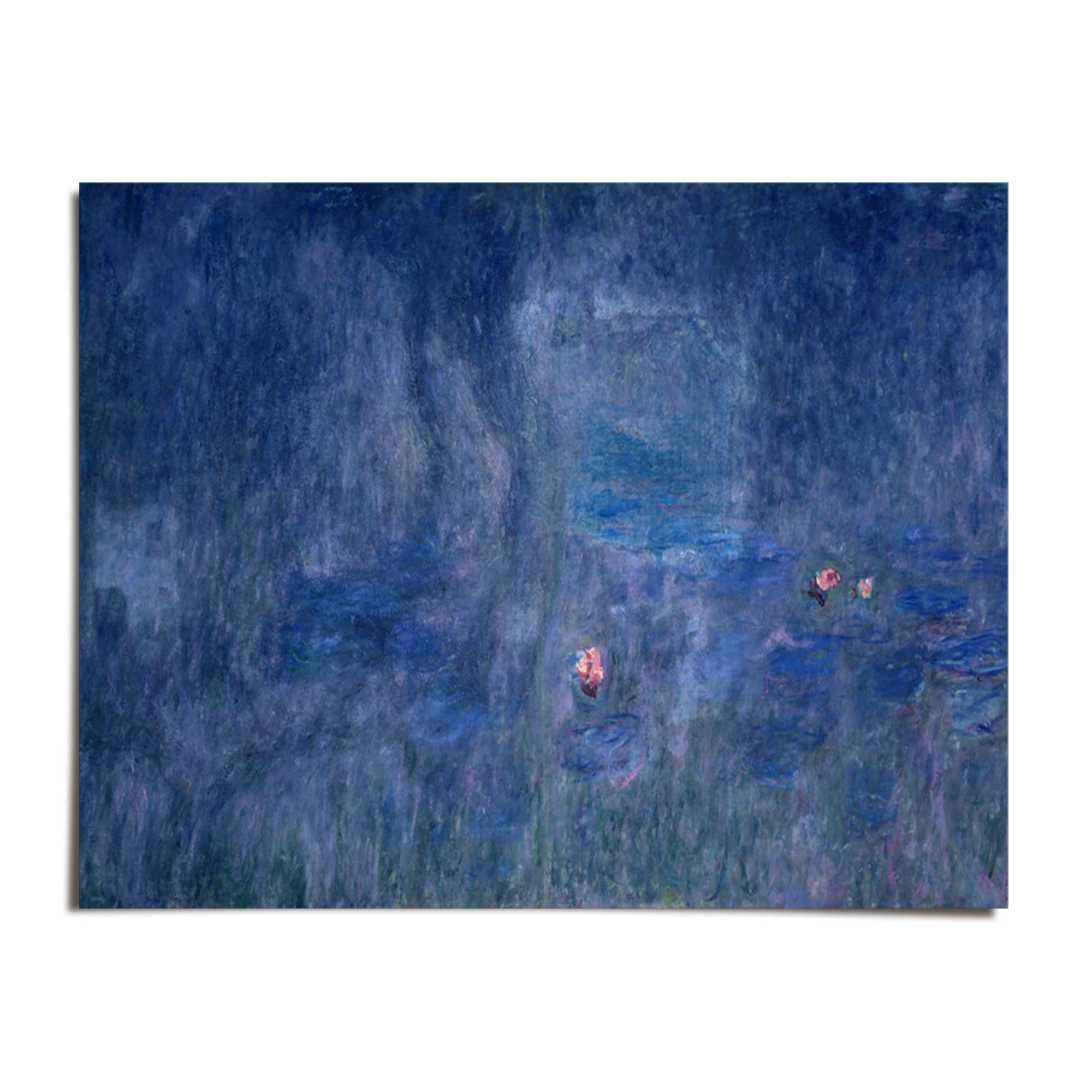 Waterlilies Reflections Of Trees, Detail From The Central Section, 1915 ...