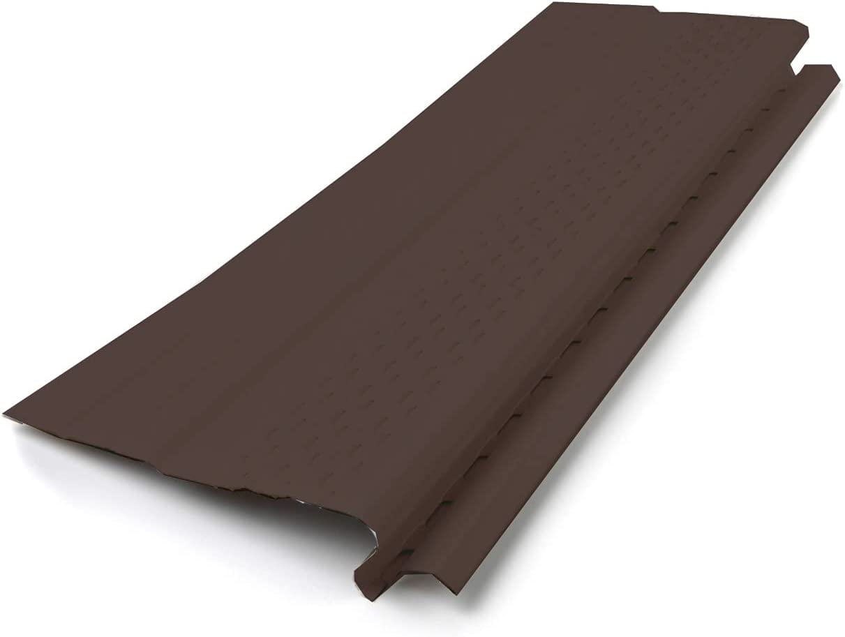 Waterlock Pro Gutter Guards Leaf Protection 100 Feet Pack Dark Bronze ...