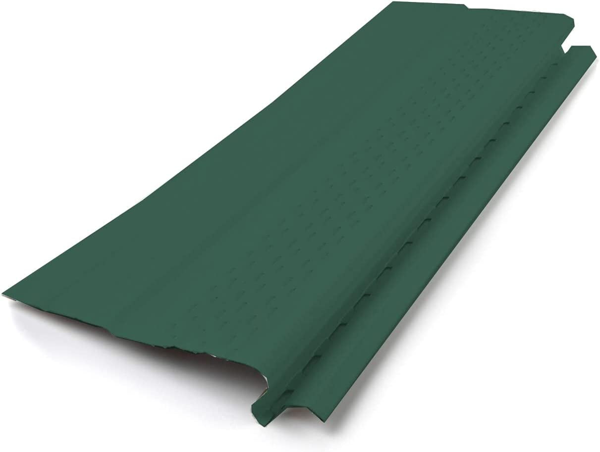 Waterlock Pro Gutter Guards Leaf Protection 50 Feet Pack Forest Green ...