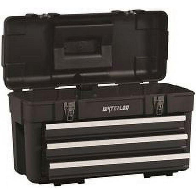 Waterloo 23 In. Plastic Portable Chest With 3 Steel Drawers - Walmart.com